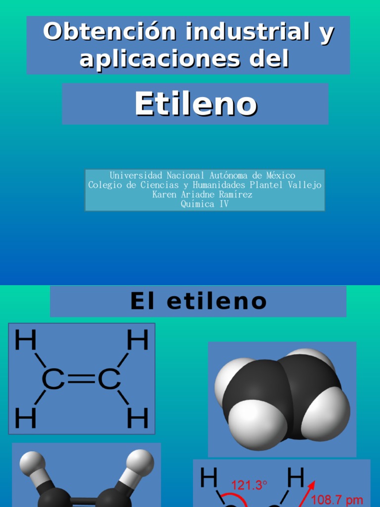 Obtención y Usos del Etileno | PDF | Polímeros | Cloruro de polivinilo