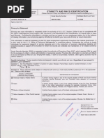 SF-181 ETHNICITY AND RACE IDENTIFICATION STANDARD FORM 181