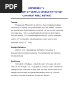 ASTM D5084: Hydraulic Conductivity Testing | PDF | Porosity ...