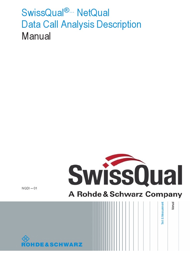 Manual - NQDI - Data Call Analysis Description | PDF | Microsoft Excel | Trademark