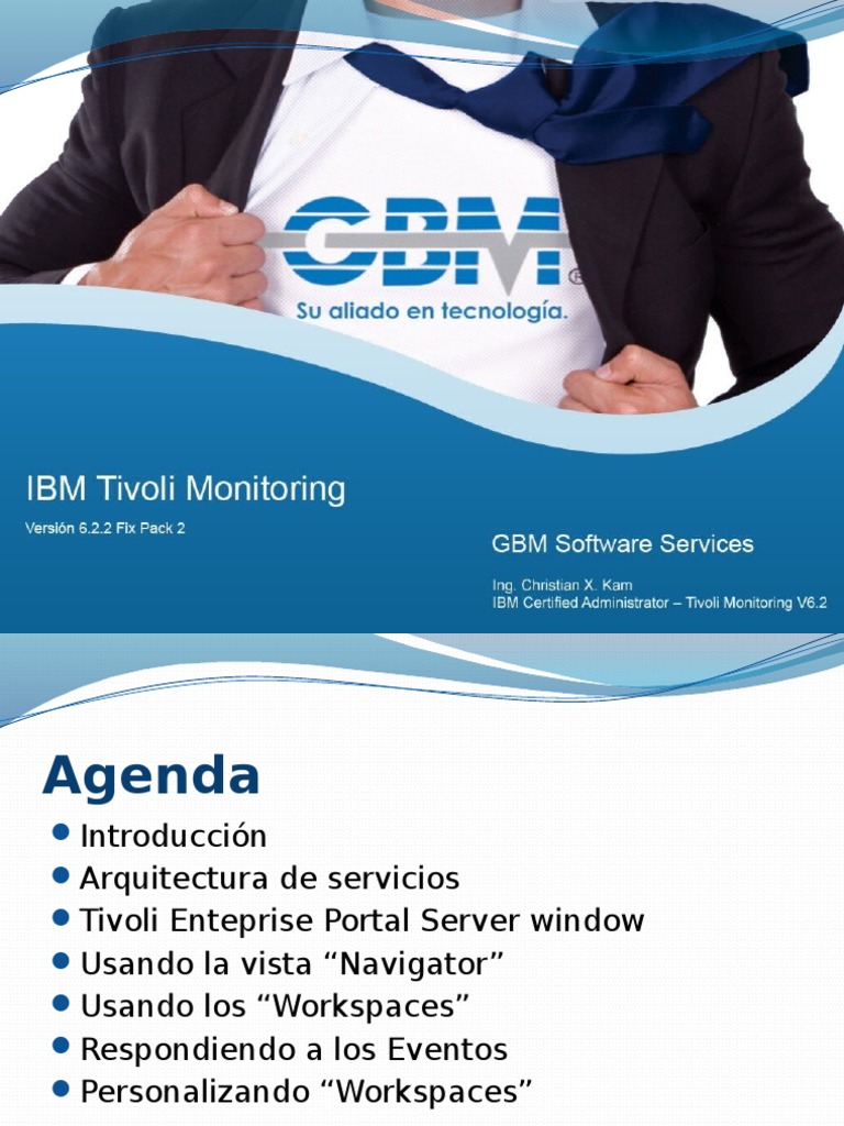 IBM Tivoli Monitoring | PDF | Point and Click | Ventana (informática)