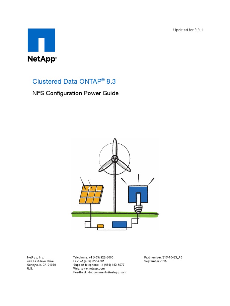 Data ONTAP 831 NFS Configuration Power Guide | PDF | Domain Name System | Ip Address