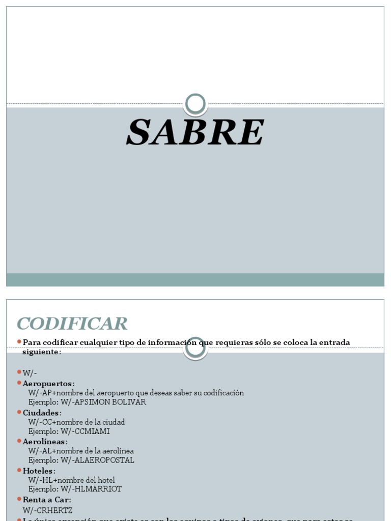 Guía Sabre | PDF | Aeronáutica | Aeronave