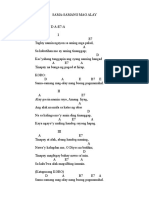 Kanta NG Simbahan Lyrics | PDF
