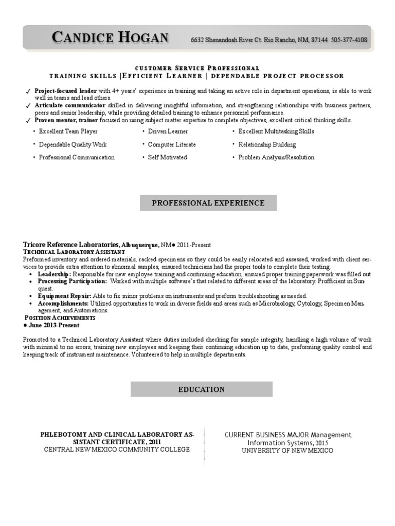 Final Portfolio Resume | PDF