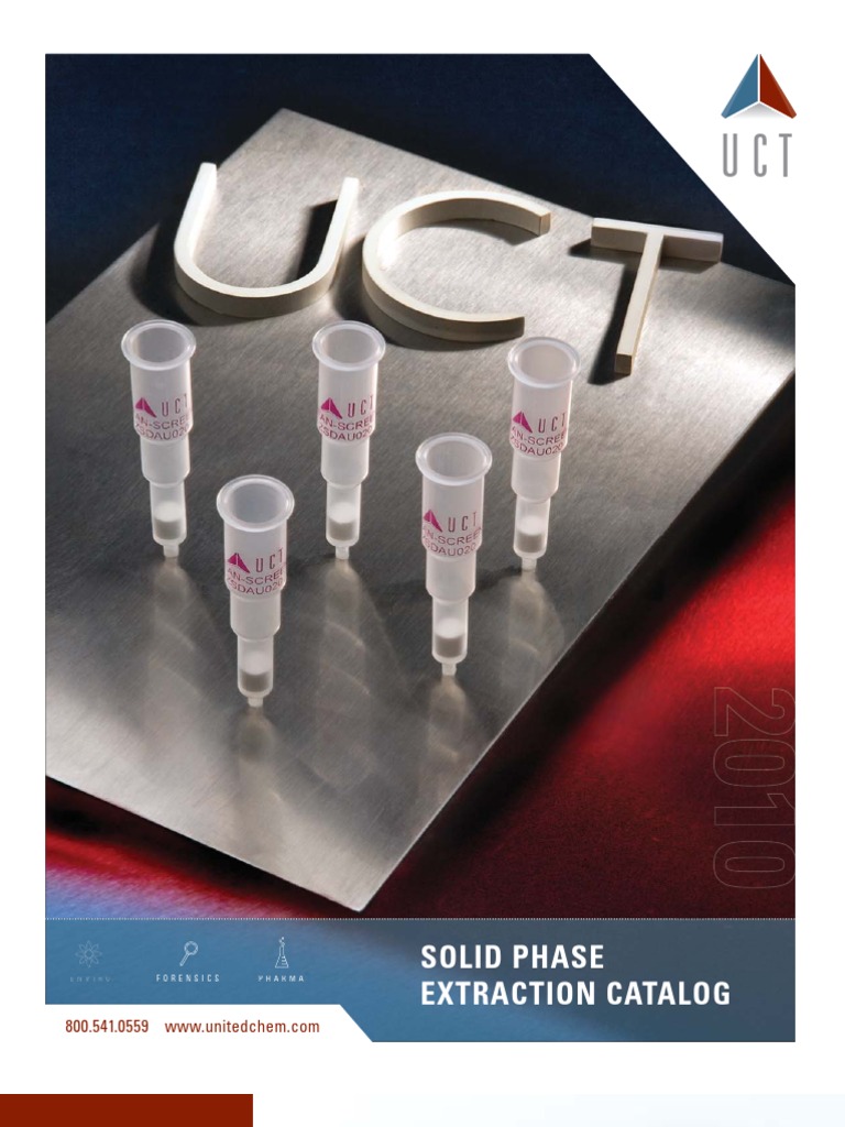 Uct Spe Catalog | PDF | Elution | Ionic Bonding