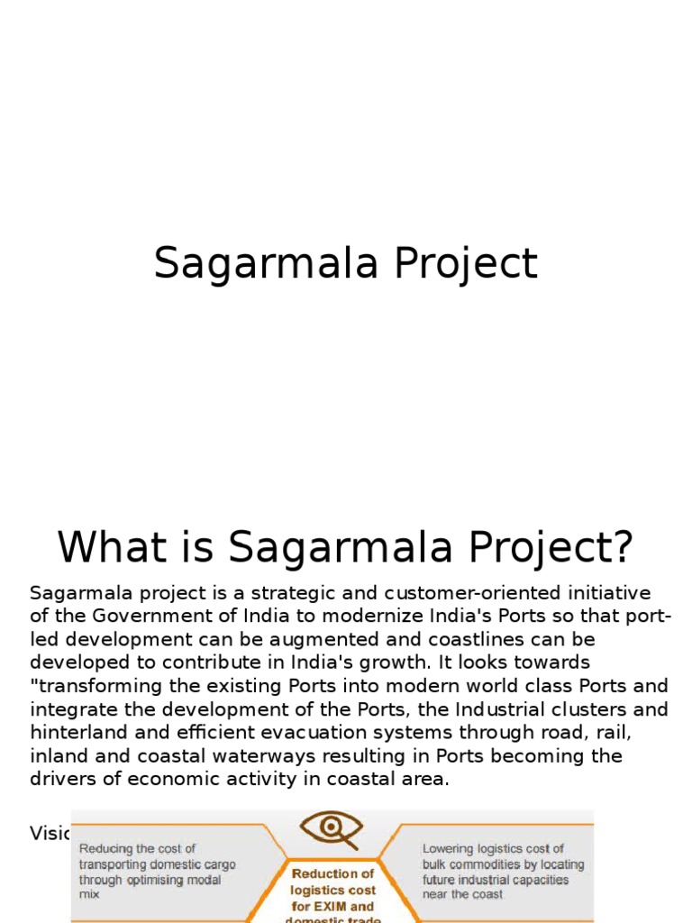 Sagarmala Project | PDF | Port | Industries