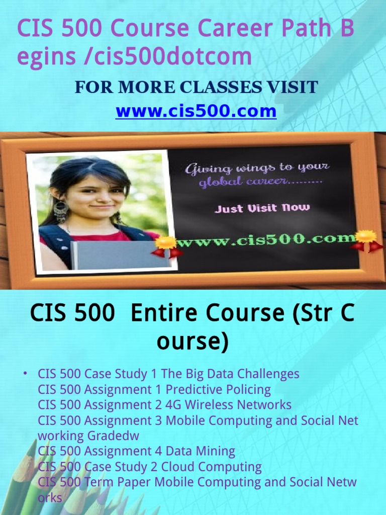 CIS 500 Course Overview and Assignments | PDF | 4 G | 3 Gpp