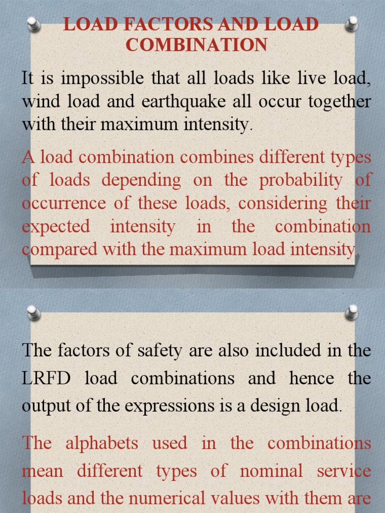 Steel Design-Load Factors, Combinations-Steel Shapes | PDF | Structural ...