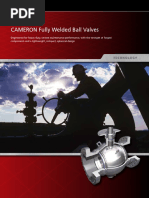 Aop Trunnion Ball Valves Brochure | PDF | Valve | Mechanical Engineering