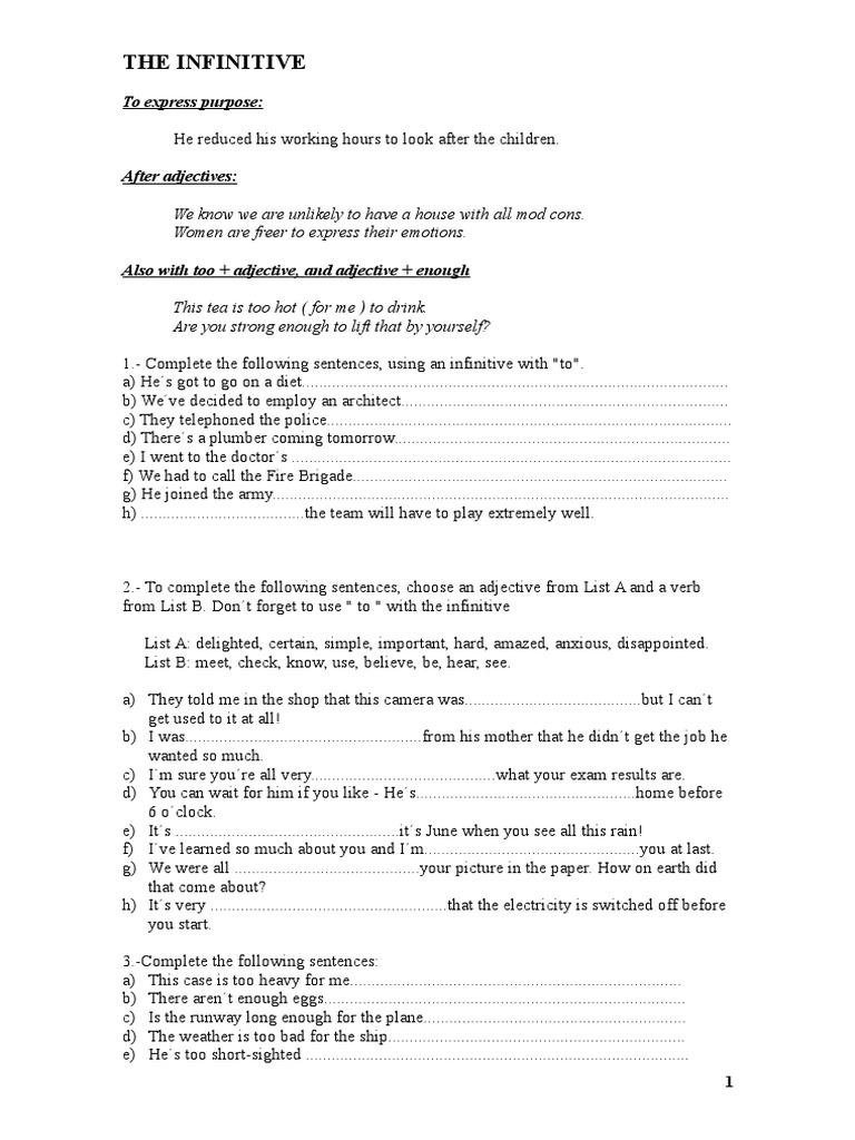 Complementary Infinitive Latin