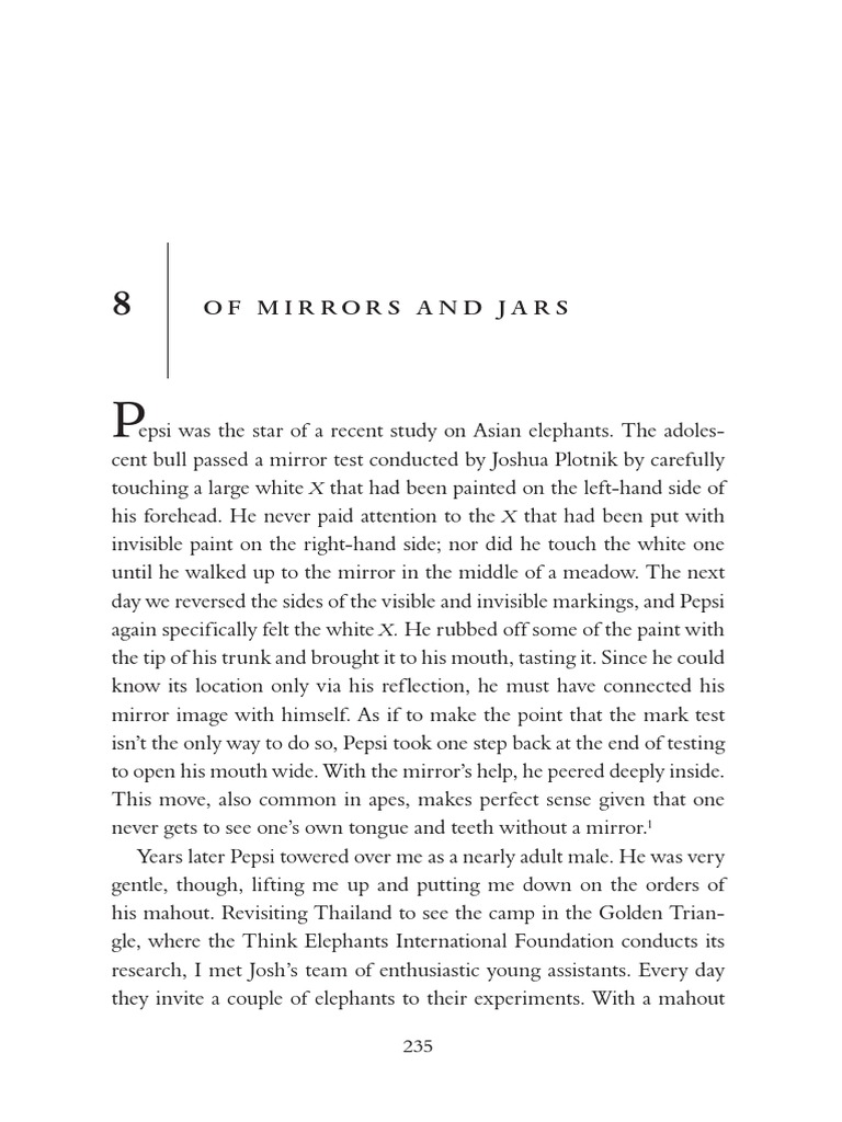 Are We Smart Enough To Know How Smart Animals Are? | PDF | Self ...