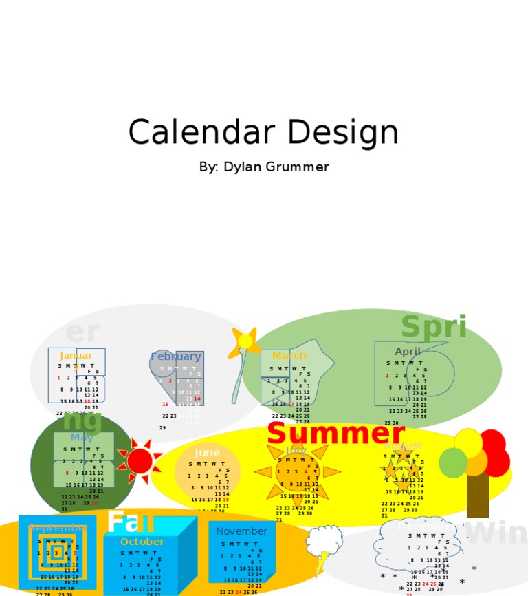 Annual Calendar Design Overview | PDF