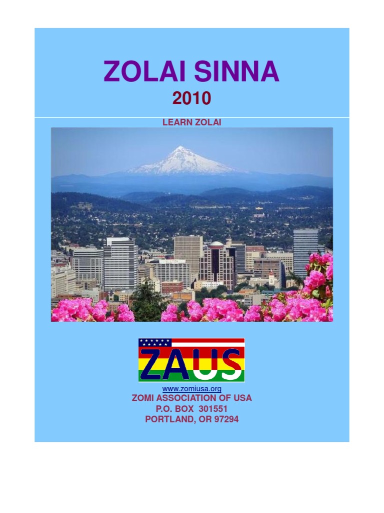 Laibu: Zolai Sinna | PDF