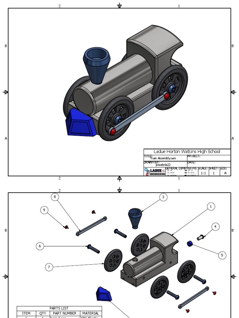 Train Drawings | PDF