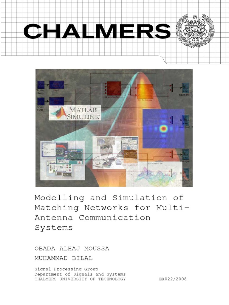 Modelling and Simulation of Matching Networks For Multi-Antenna ...