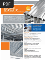 Tabla de Fracciones Pulgada, Decimales de Pulgada, Milímetros | PDF