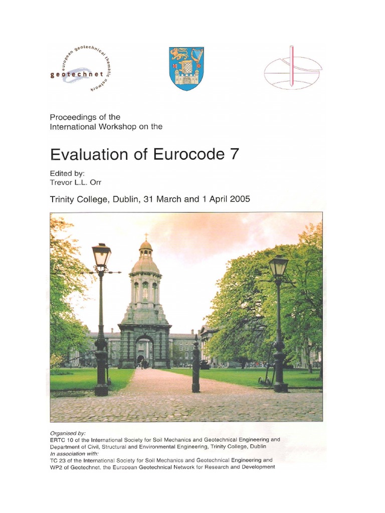 Evaluation of Eurocode 7 | PDF | Génie géotechnique | Fondation profonde