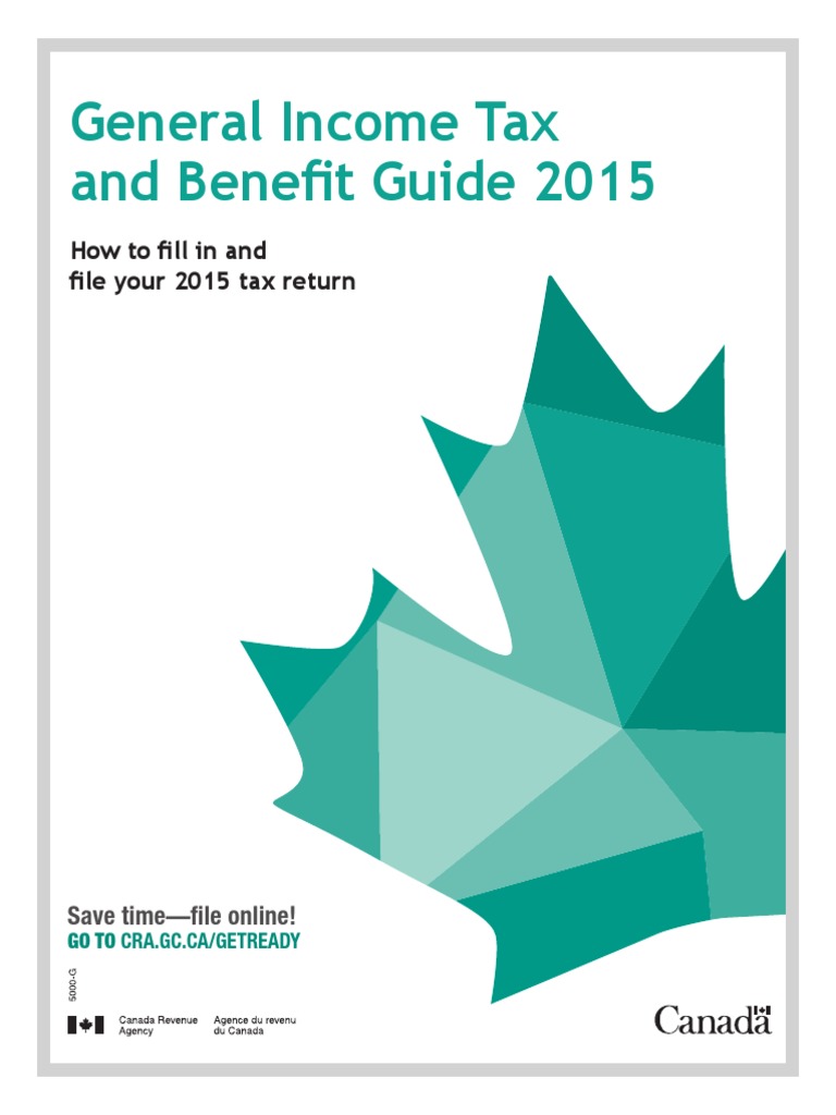 General Income Tax and Benefit Guide 2015: How To Fill in and File Your ...