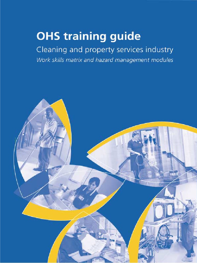 OHS Training Guide - Cleaining & Property Services Industry - Work ...