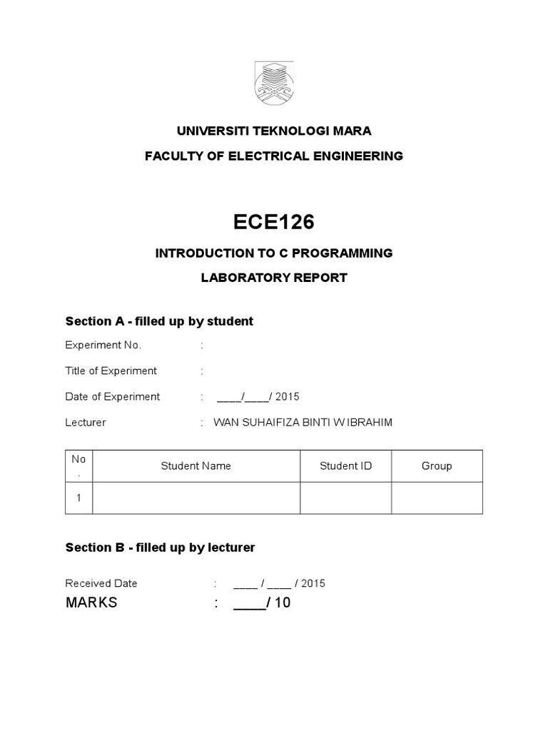 Experiment 1 Programming Pdf Variable Computer Science Computer Programming 8931