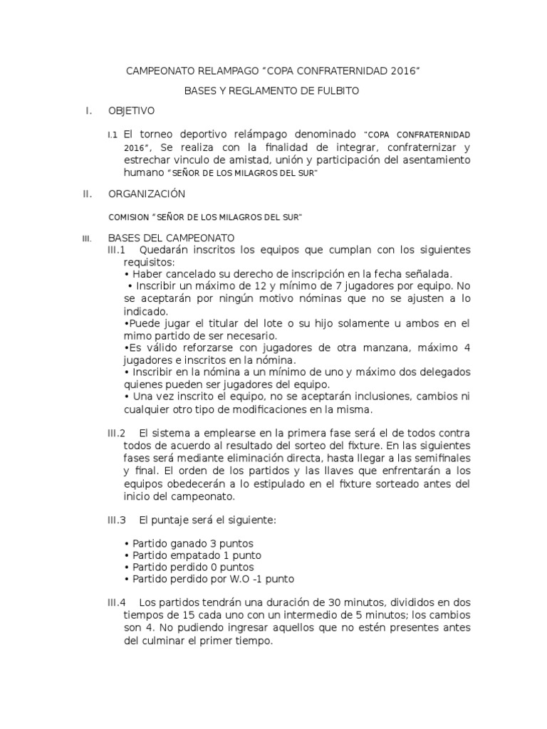 Campeonato Relampago | PDF | Deportes | Asociación de Futbol