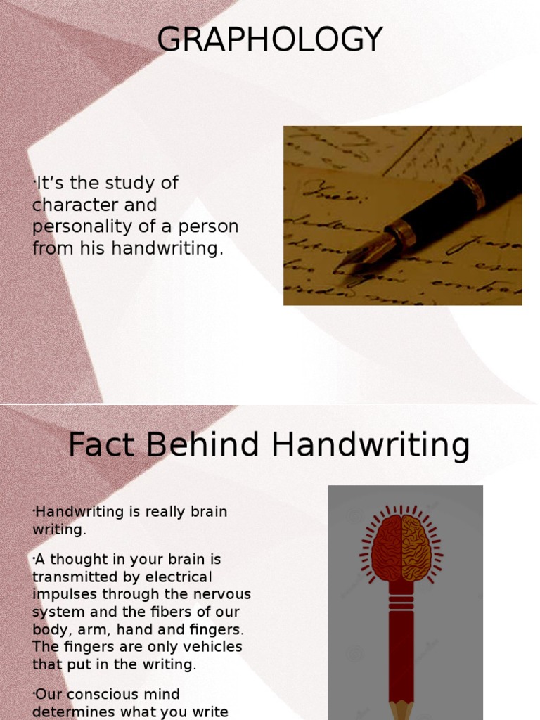 Graphology | PDF | Graphology | Psychology