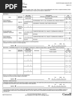 IMM 5707 (Family Info. Form) | PDF | Marriage | Passport