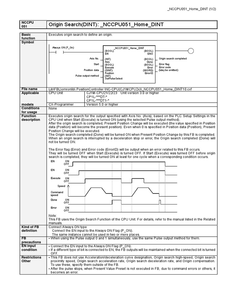 Origin Search (DINT) : - NCCPU051 - Home - DINT: Nccpu 051 Basic ...