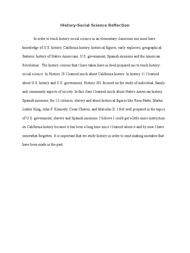 Teaching History-Social Science Basics | PDF