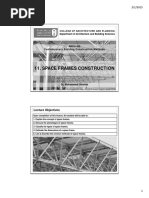 Space Frame | PDF | Framing (Construction) | Structural Engineering