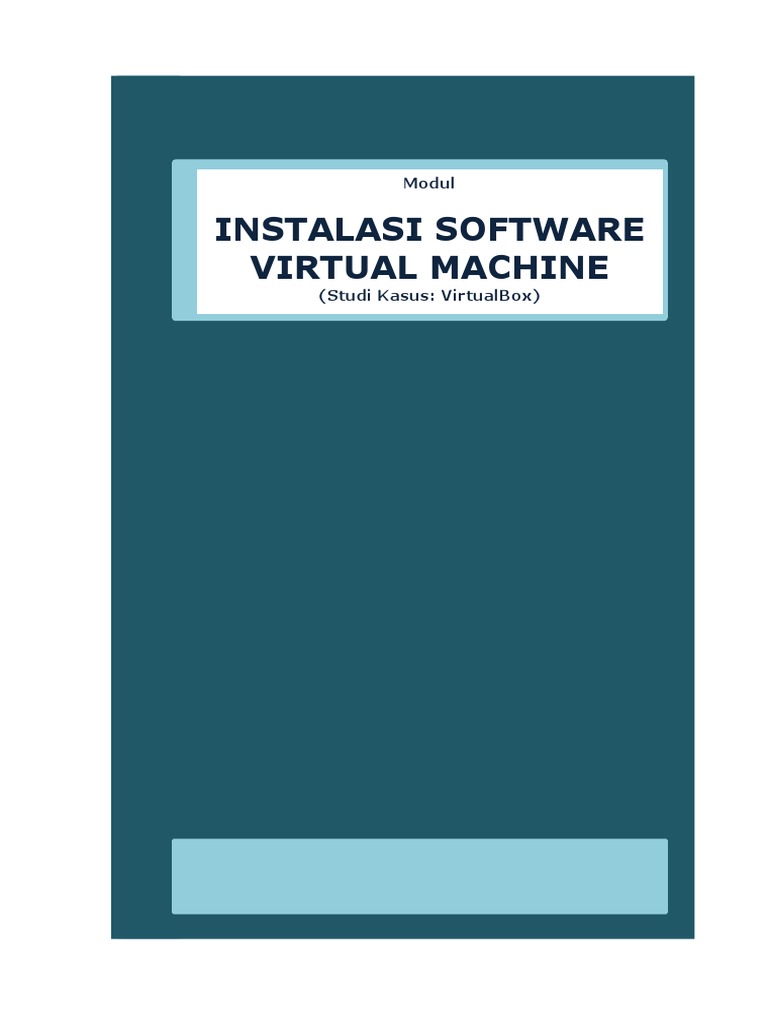 Modul - Instalasi VirtualBox | PDF