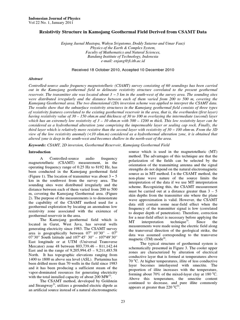 Paper Csamt Pdf Electromagnetism Force