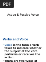 A DETAILED LESSON PLAN in Active and Passive Voice | PDF | Subject ...
