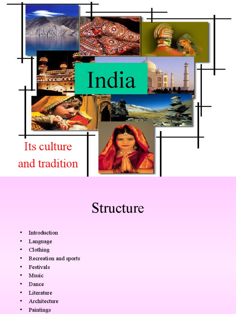 India: Its Culture and Tradition | PDF | Hindu | Religion And Belief