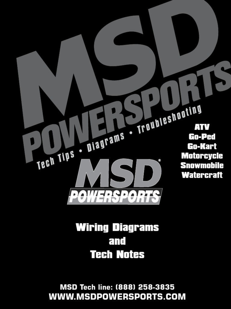 MSD Powersports | PDF | Ignition System | Electrical Connector