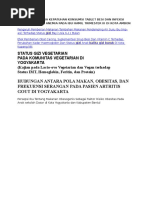 Tabel Lila dan Lingkar Perut Balita | PDF