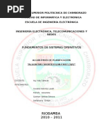 Algoritmo de Planificación SRTF FINAL | PDF | Proceso (Computación ...