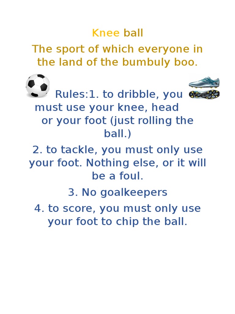 Knee Ball | PDF