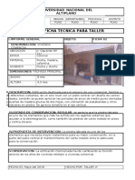 Ficha Tecnica de Construcciones | PDF