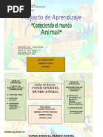 Proyecto Explorando El Mundo Animal | PDF | Aprendizaje | Vertebrados