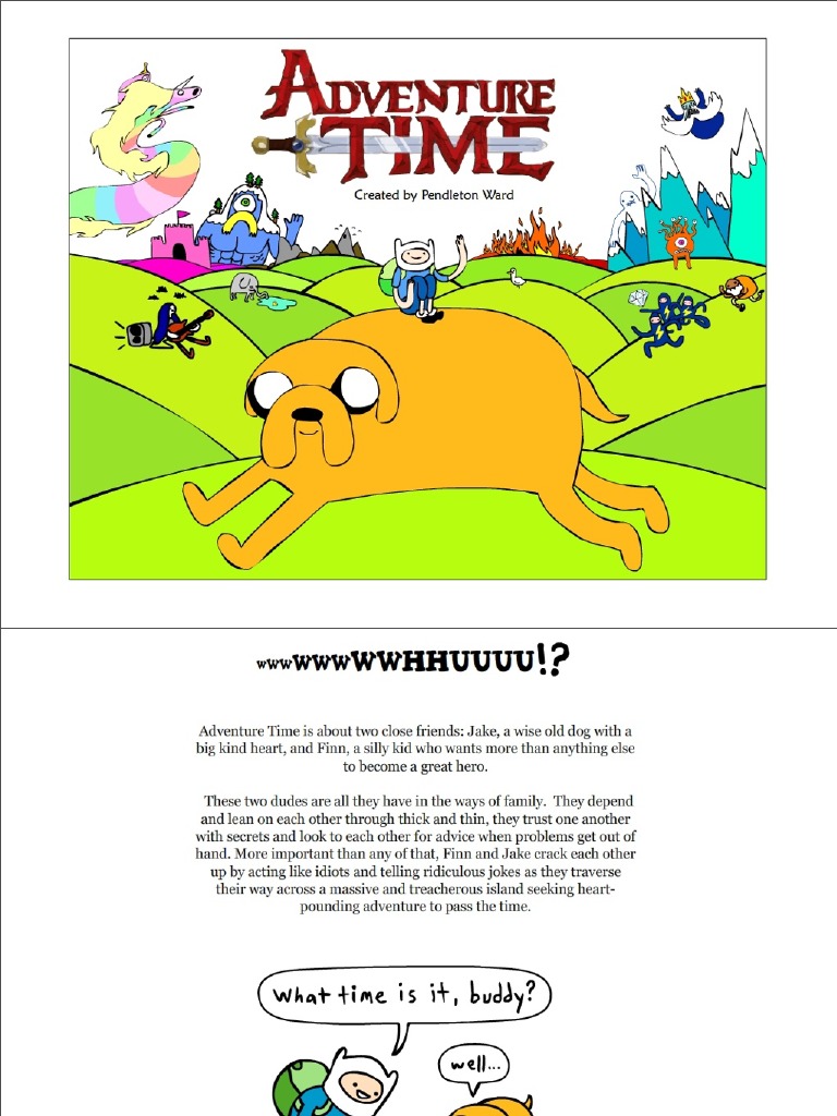 "Adventure Time" Series Presentation | PDF