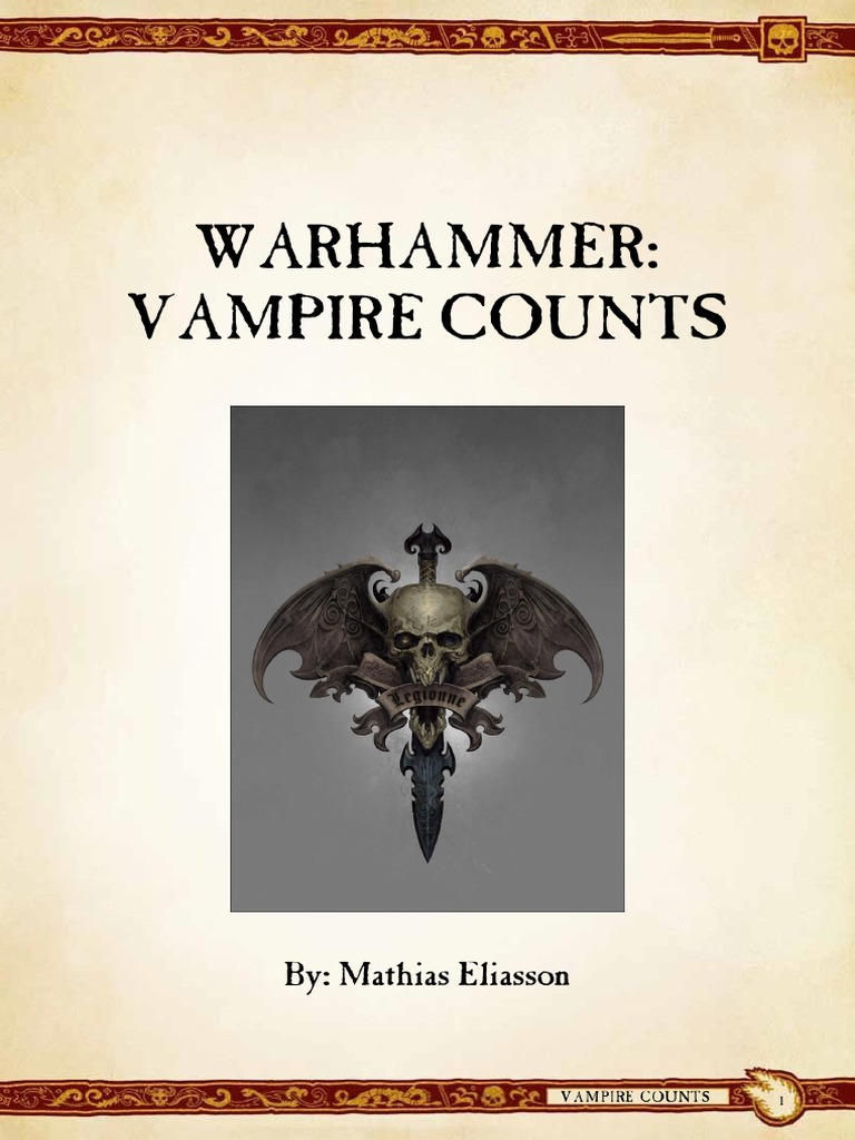 Warhammer Vampire Counts Overview | PDF | Vampires | Armed Conflict