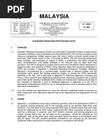 Standard Operating Procedures | PDF | Instrument Flight Rules | Flight ...