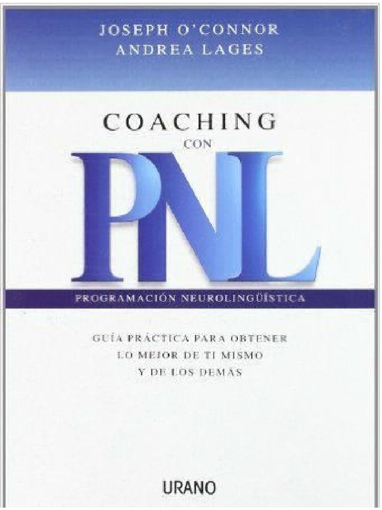Coaching Con Pnl Joseph Oconnor Y Andrea Lages Pdf Programación