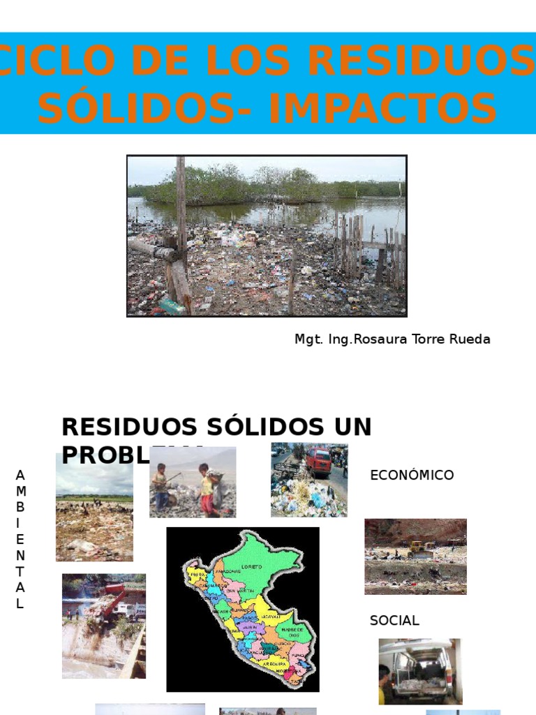 Ciclo de Los Residuos Sólidos | PDF | Residuos | Vertedero