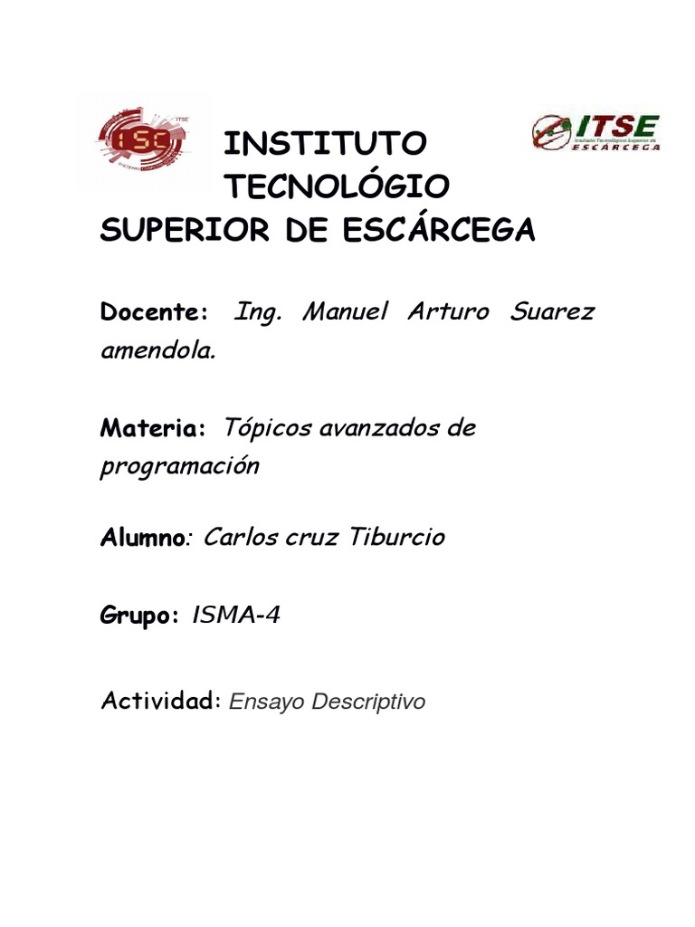 Ensayo de La Programación Concurrente | PDF | Programa de computadora | Programación