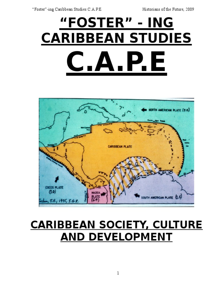 Caribbean Studies Finished Product (1) | Mass Media | Resource | Free ...