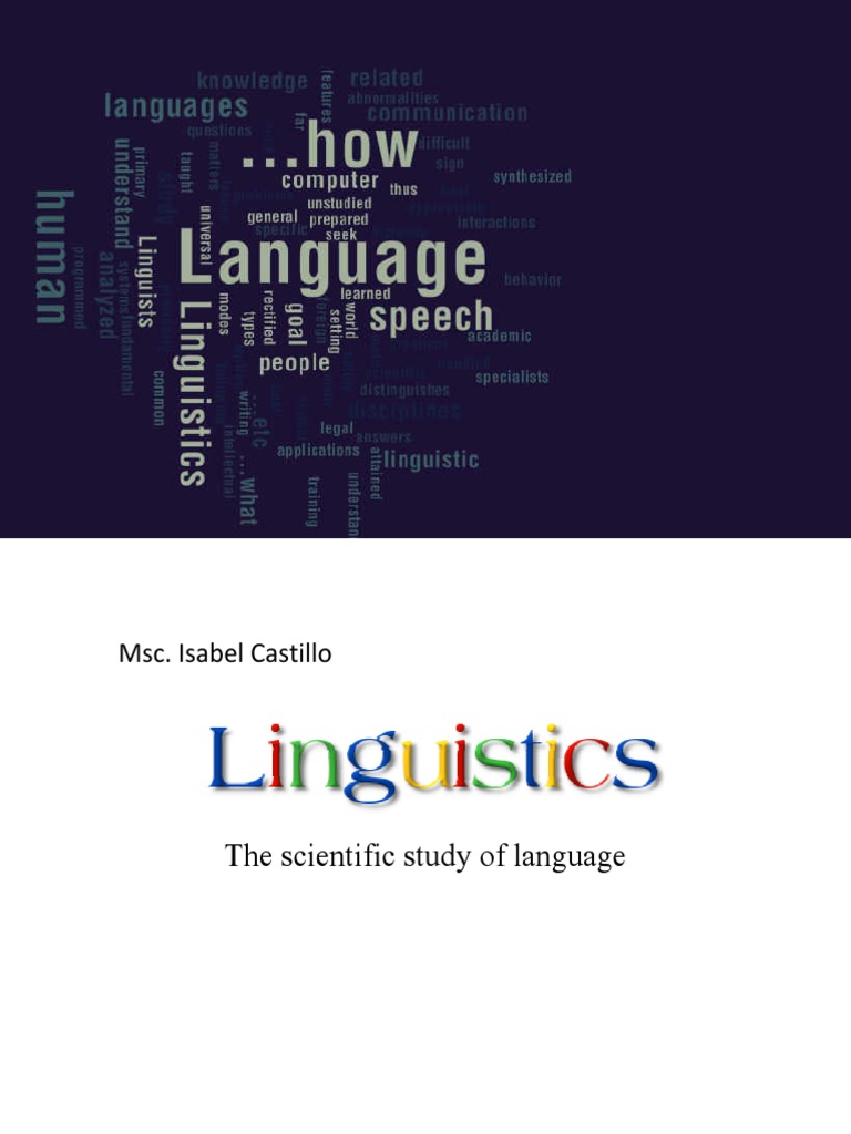 Linguistics: The Scientific Study of Language | PDF | Phrase | Phoneme