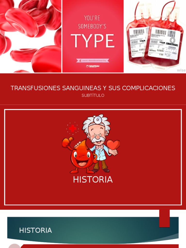 Transfusiones Sanguineas | PDF | Tipo de sangre | Transfusión de sangre